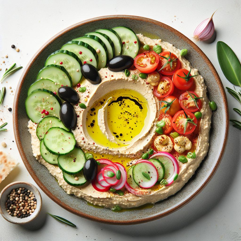 Drizzle and Blend: Using Olive Oil for Simple Hummus Magic - Recipechase